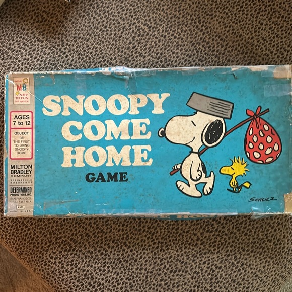 Milton Bradley | Games | Vintage Peanuts Game | Poshmark
